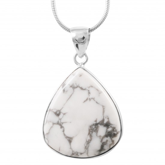 Howlite Pendant