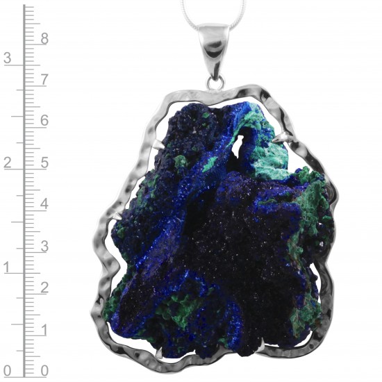 Azurite & Malachite Pendant