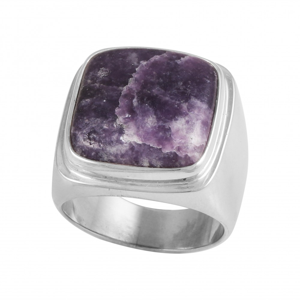 Lepidolite Ring
