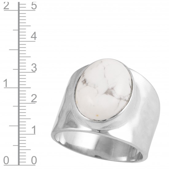 Howlite Ring