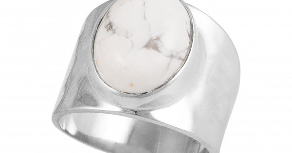 Howlite Ring