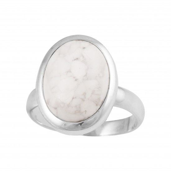 Howlite Ring