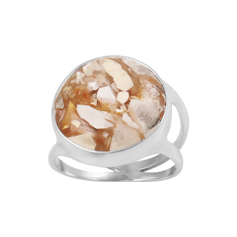 Brecciated Mookaite Ring