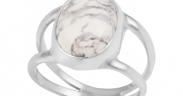 Howlite Ring