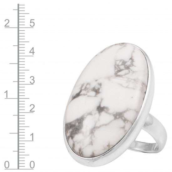 Howlite Ring