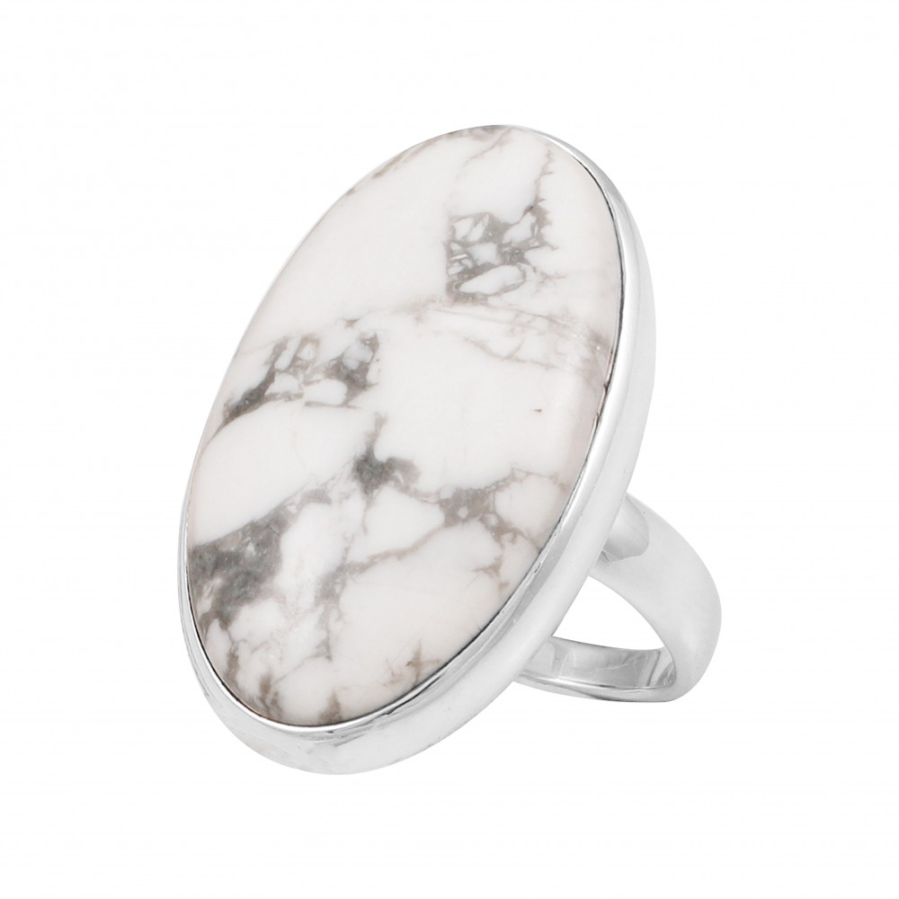 Howlite Ring