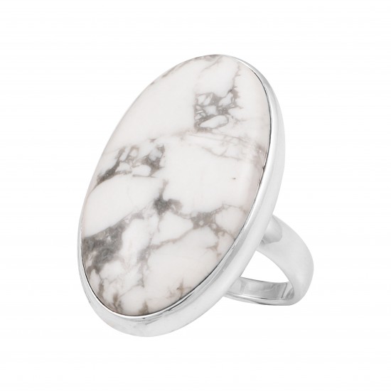 Howlite Ring